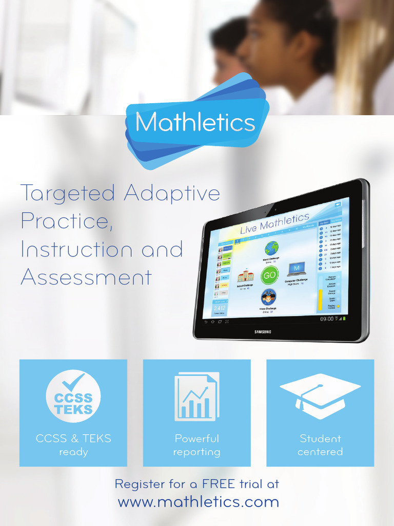 Mathletics Brochure USA Free Trial | PDF
