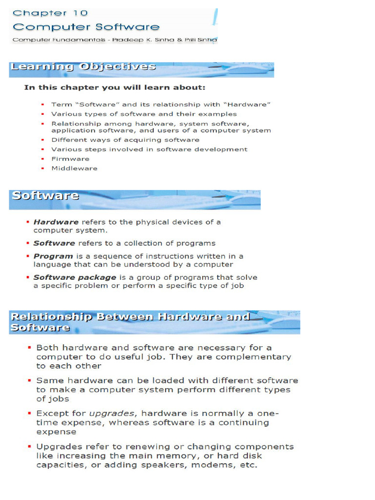 Computer Software | PDF