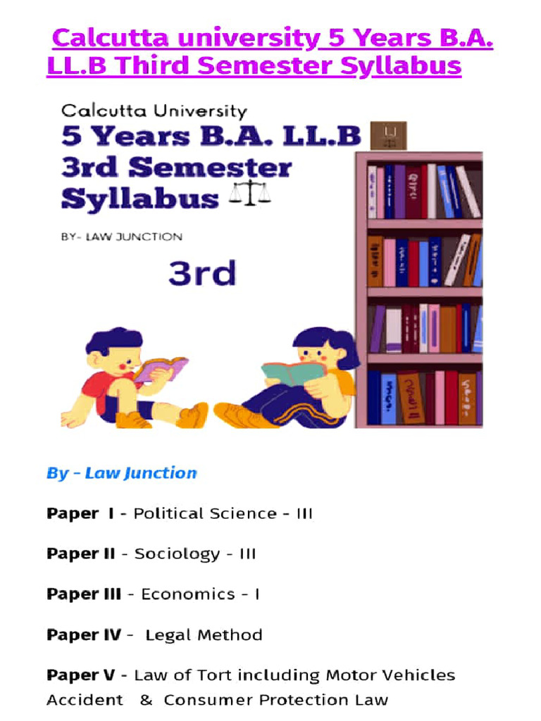 3rd Sem Syllabus | PDF