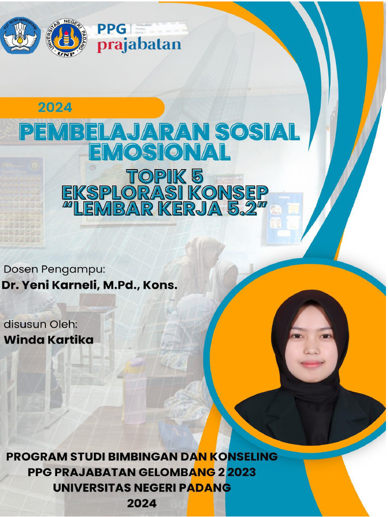 T.5 PSE WINDA KARTIKA EKSPLORASI KONSEP - Lembar Kerja 5.2 School Well-Being | PDF