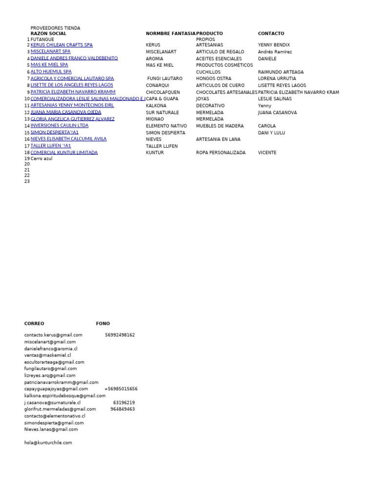 Formato Inventario Tienda Junio | PDF