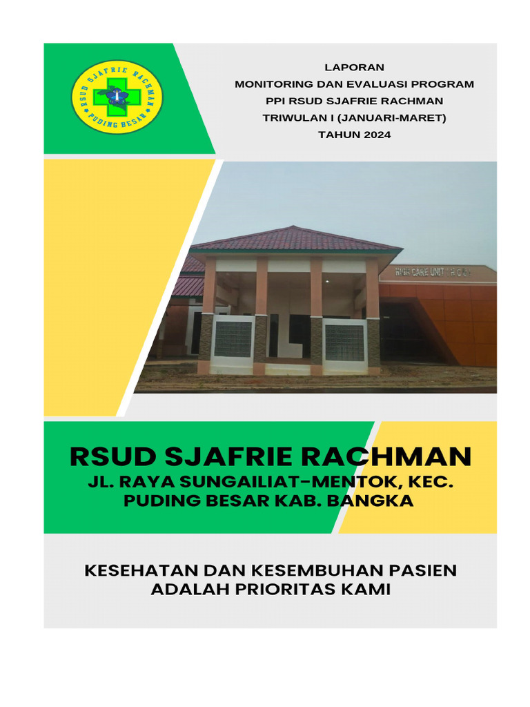 LAPORAN MONEV PPI TW I RSSR (Jan-Mar) 2024 TTD IPCN & IPCD (BELUM LENGKAP) | PDF