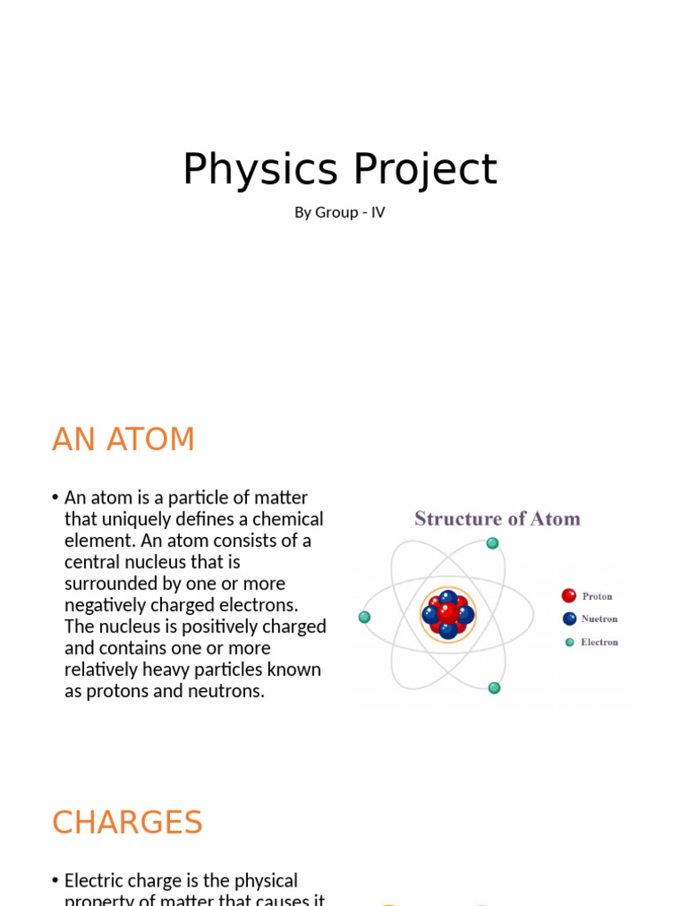 Physics Class Project | PDF