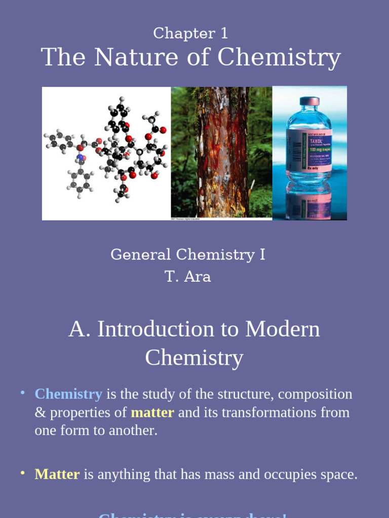 Chemistry 1 | PDF