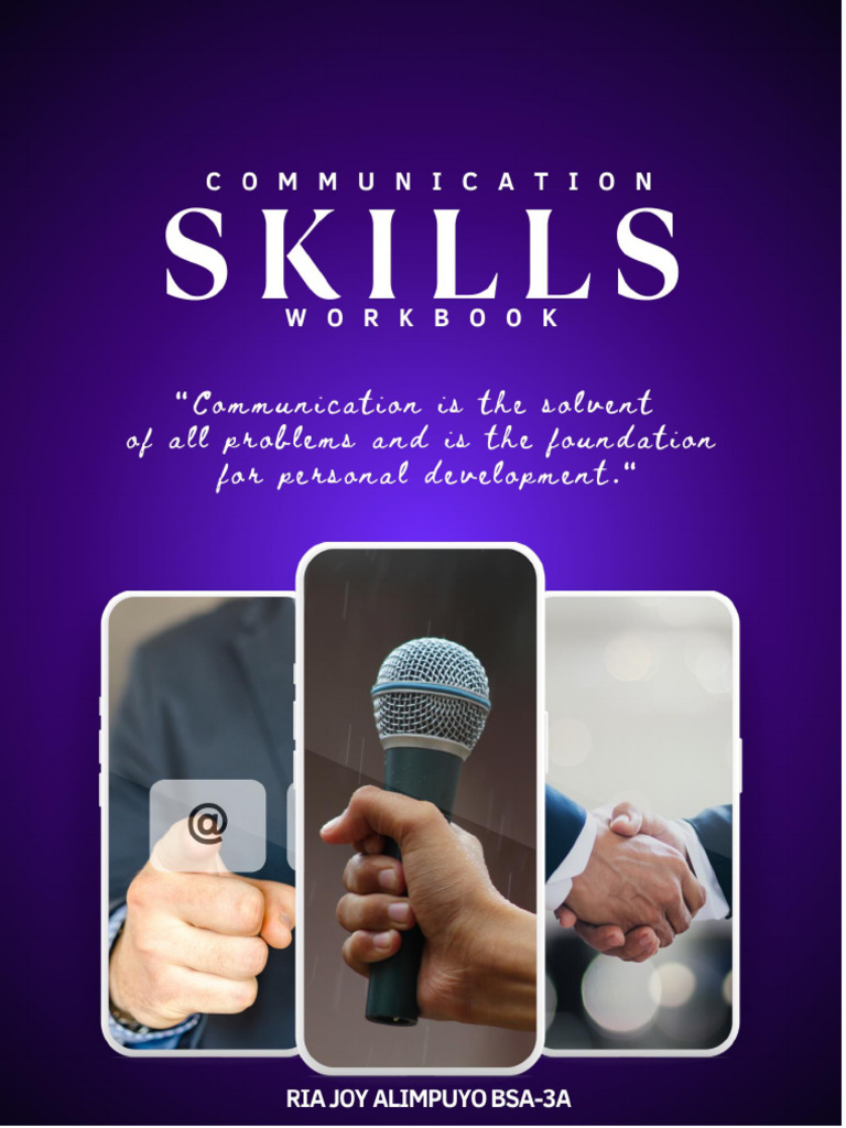 ALIMPUYO_CommunicationSkills_Workbook | PDF