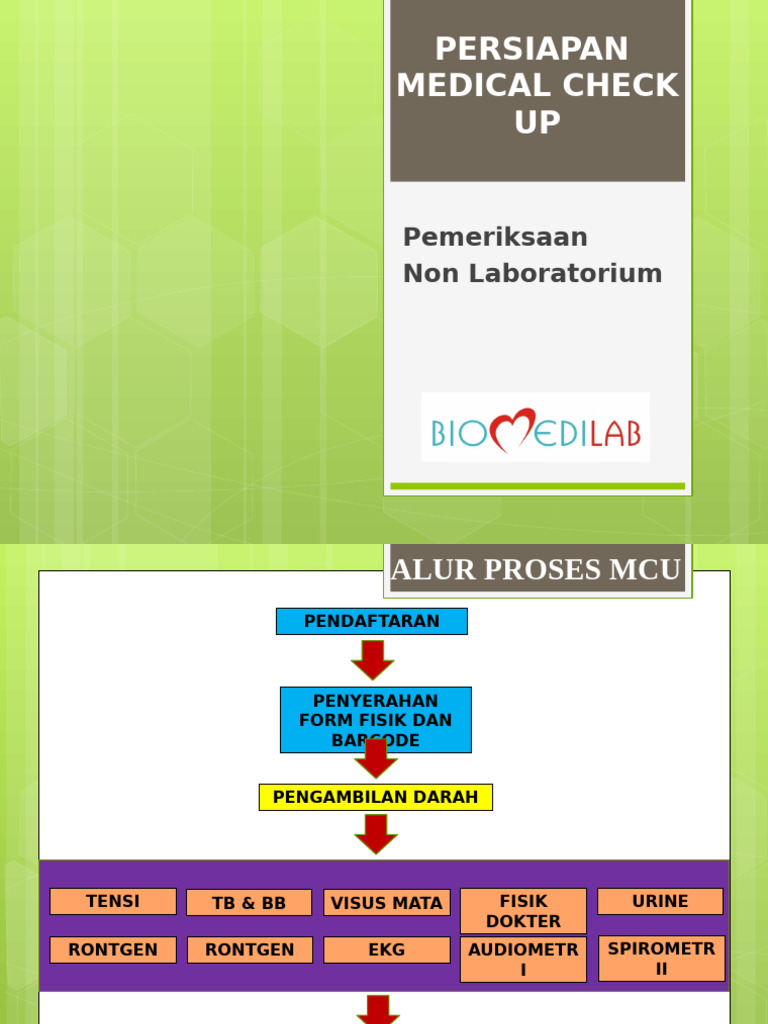 Persiapan MCU Non Laboratorium | PDF