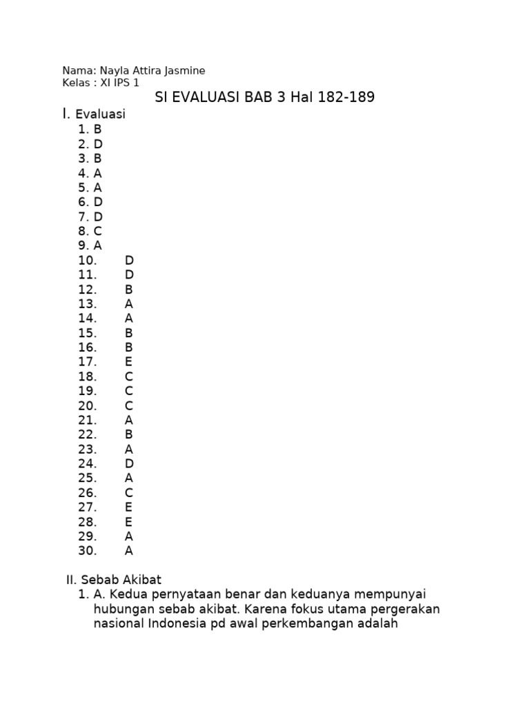 Bab 3 SI Nayla Attira | PDF