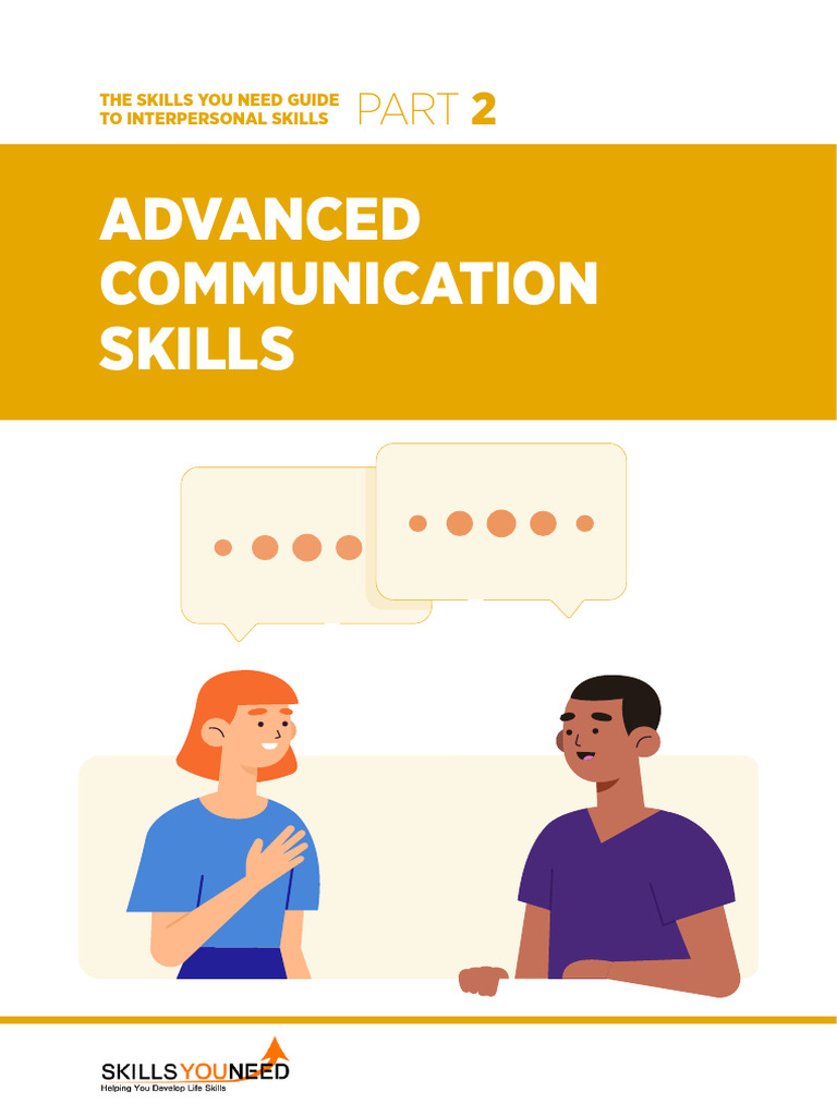 Advanced Communication Skills PV | PDF