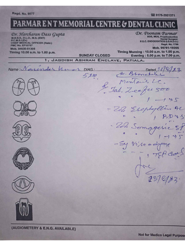 Medical Certificate DAYA ENTERPRISES | PDF