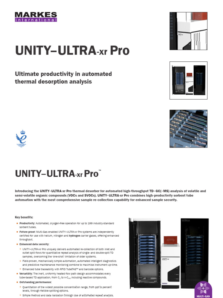 UNITY ULTRA XR Pro Brochure | PDF