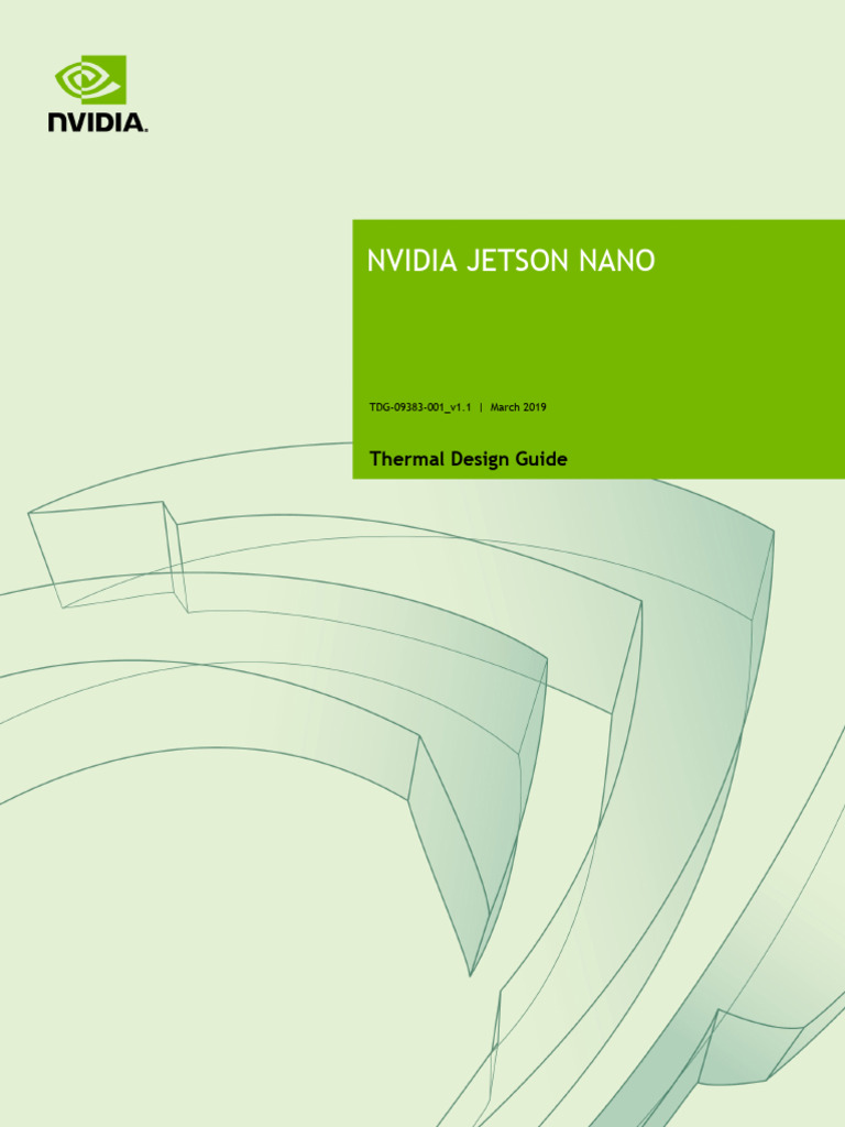 Jetson Nano Thermal Design Guide | PDF