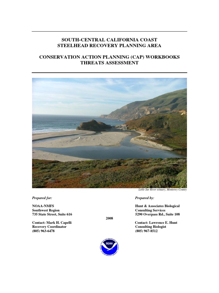 South Centrral California Coast Steelhead Threats Assessment Summary ...