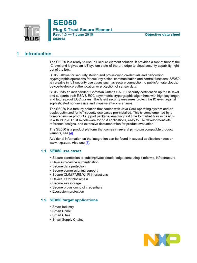 Arduino Portenta H7 Datasheet Nxp Se050 Pdf