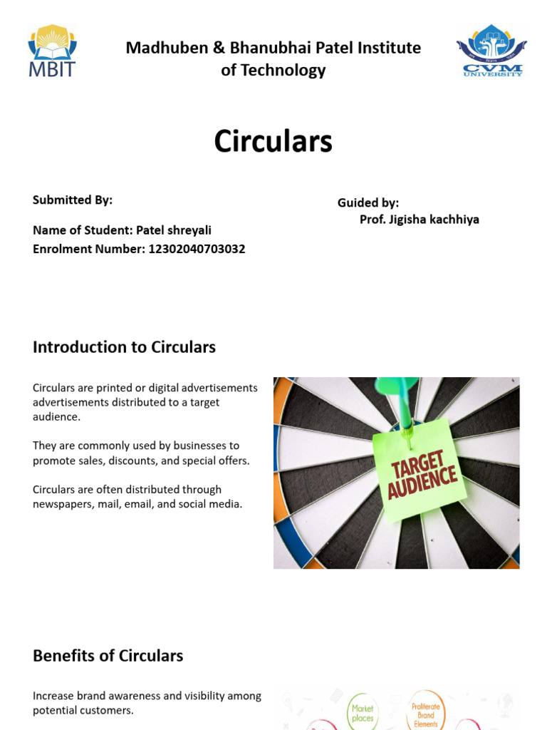 Circulars | PDF