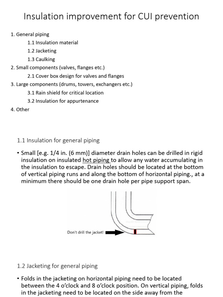 Insulation Practice for Installation 2 | PDF