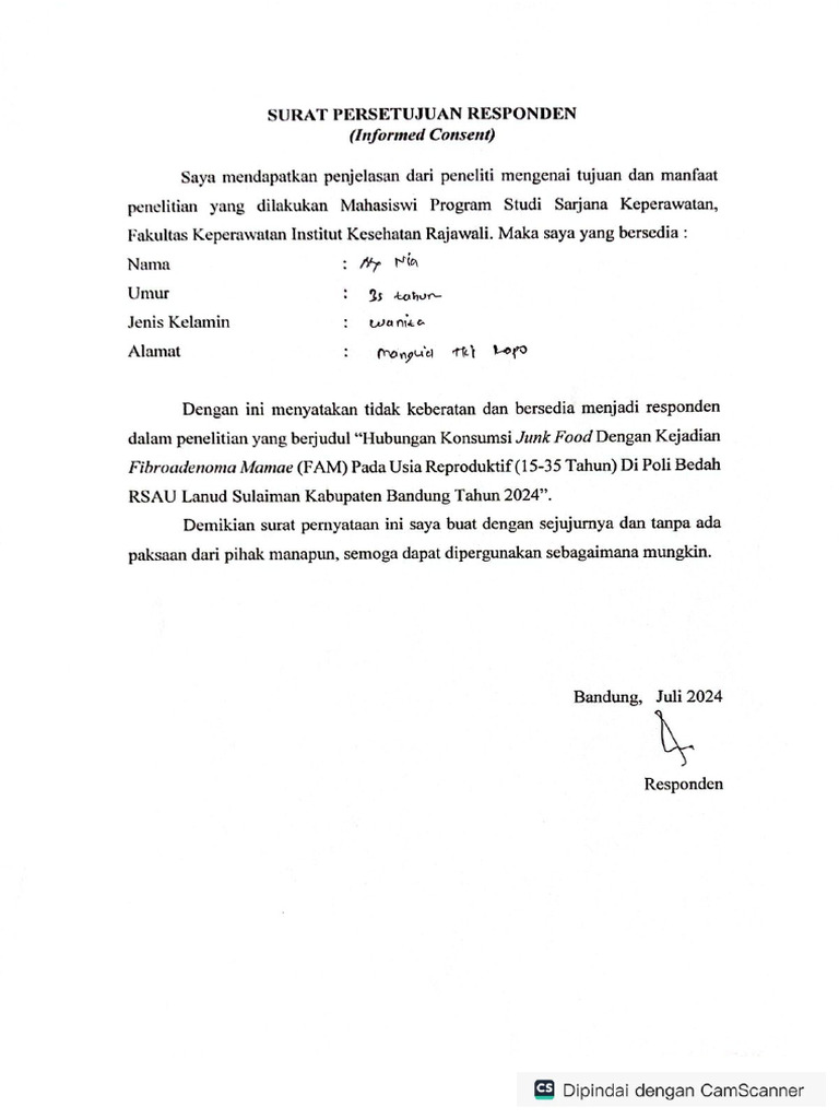 Kuesioner Responden 11 - 20 | PDF