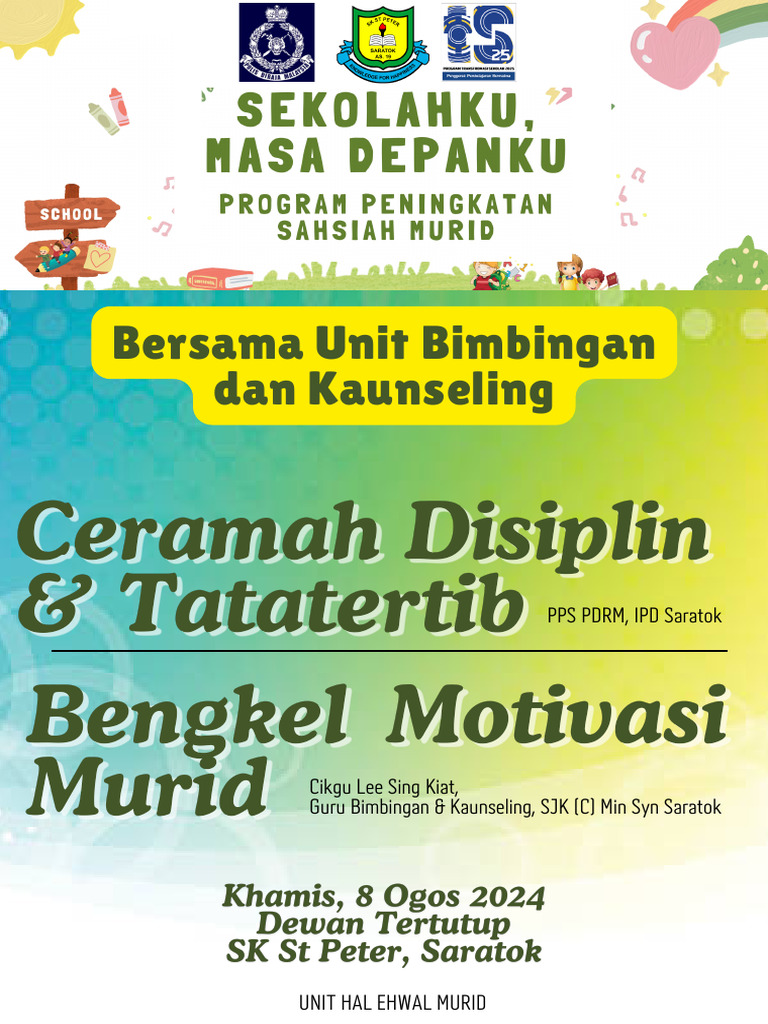 Buku Program Sekolahku, Masa Depanku | PDF