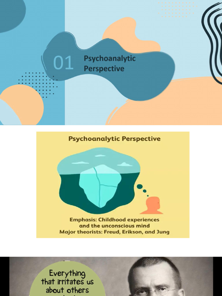 Psychoanalytic Perspective | PDF