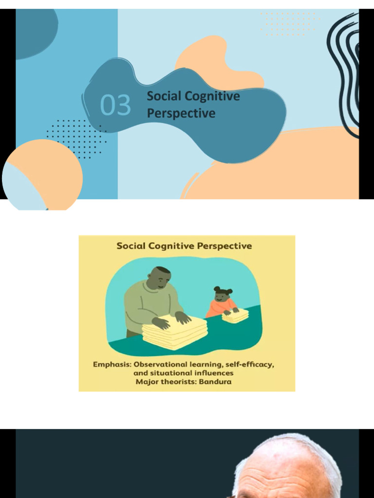 Social Cognitive Perspective | PDF