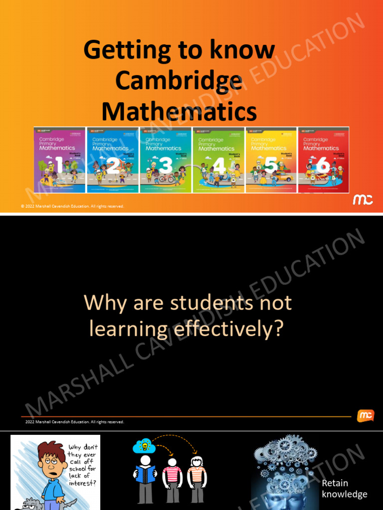(Maths) - MCE Cambridge Math Session - Dr. Norhuda Musa | PDF