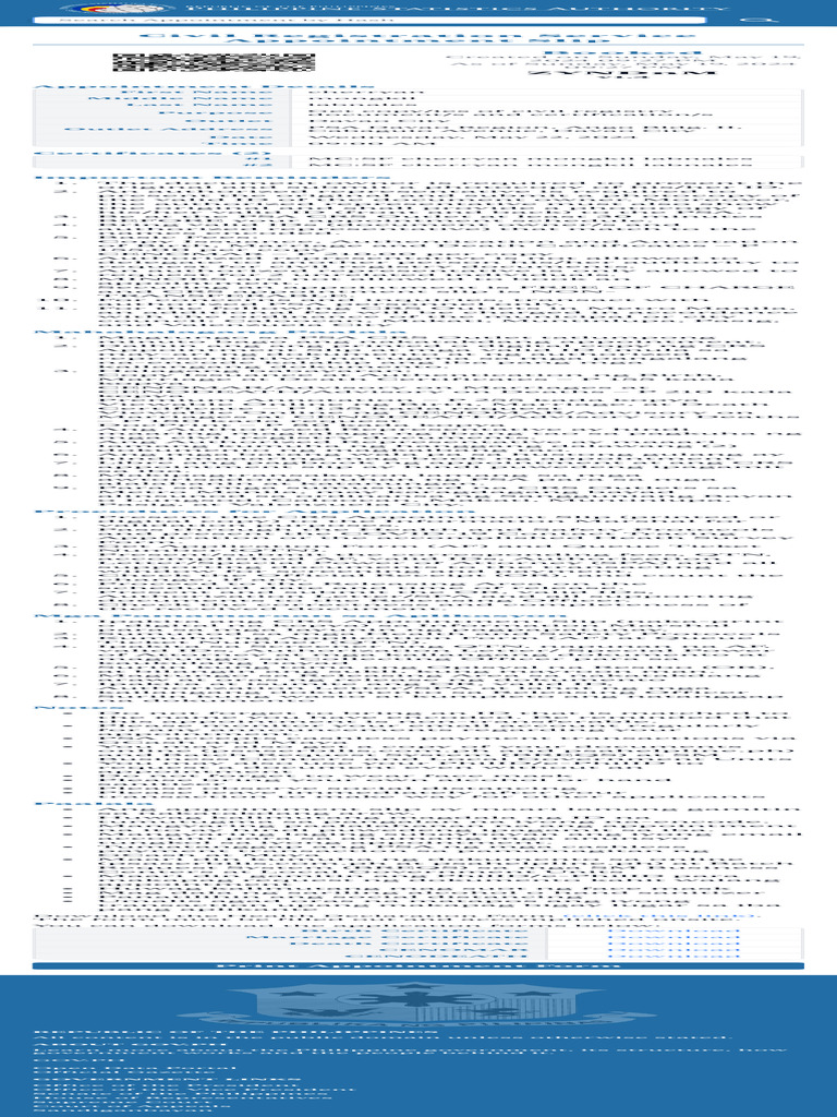 CRS Appointment System | PDF