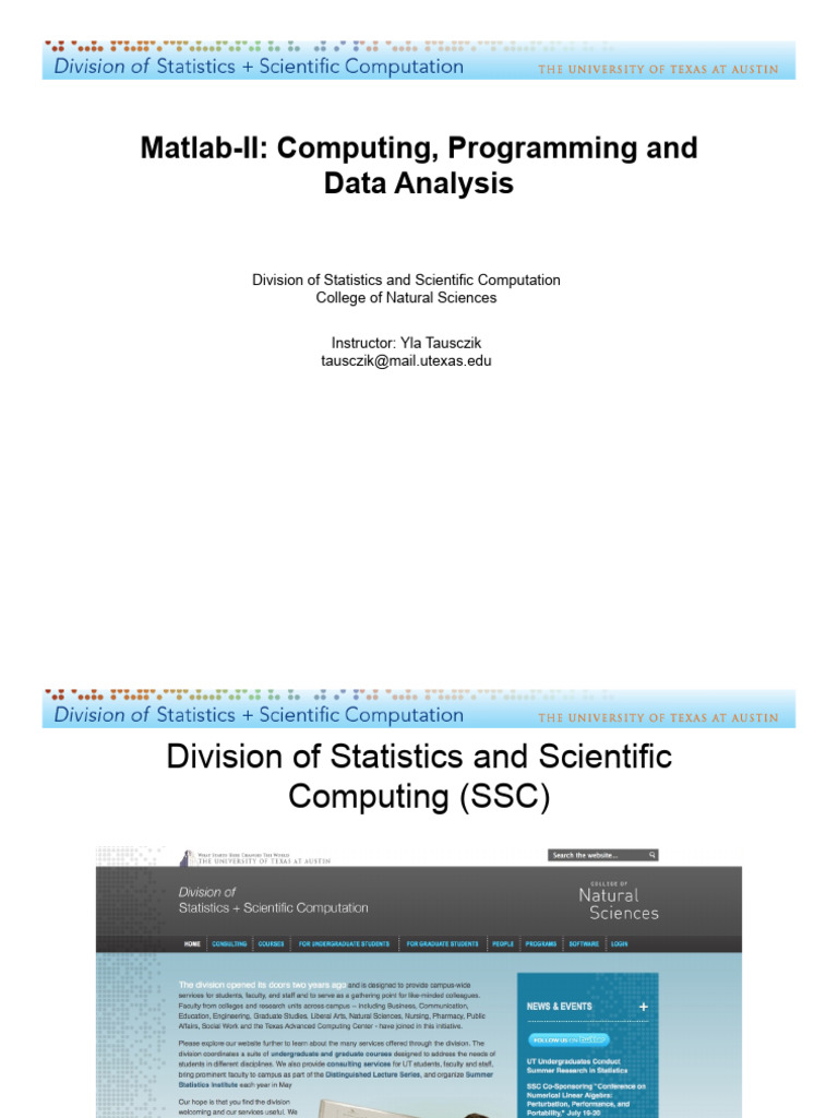 Matlab II | PDF