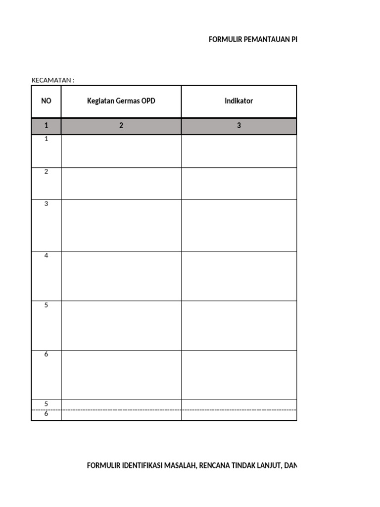 Form Germas | PDF