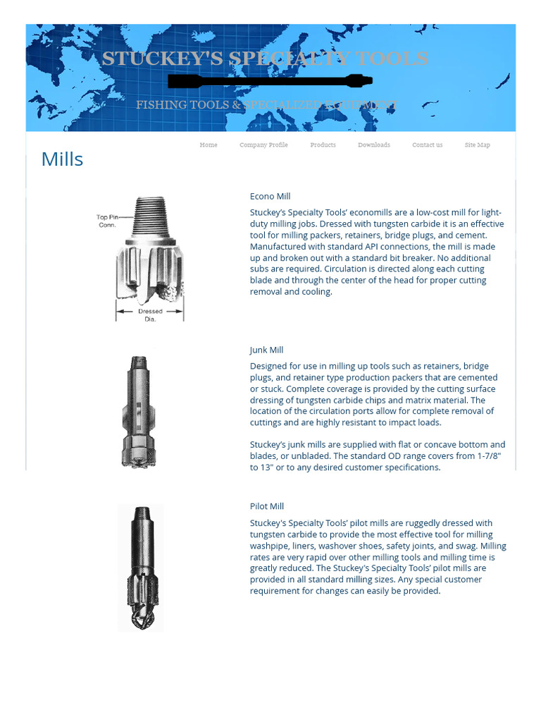 Mills - Stuckeysspecialtytools | PDF