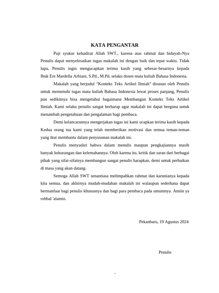 Naskah Bindo Kel 11 Alya New3 | PDF