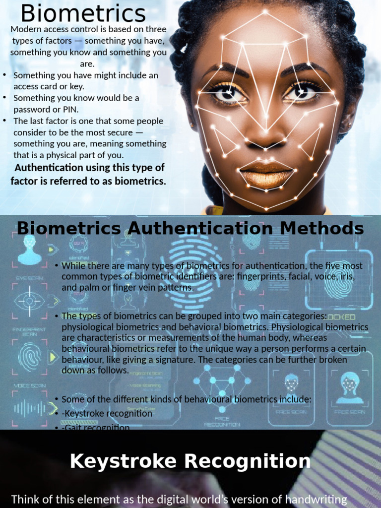 Biometrics Powerpoint | PDF