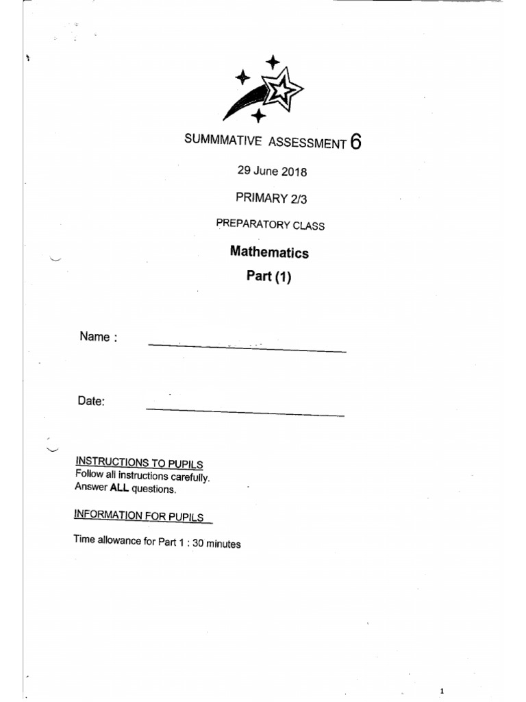 AEIS-Maths June | PDF