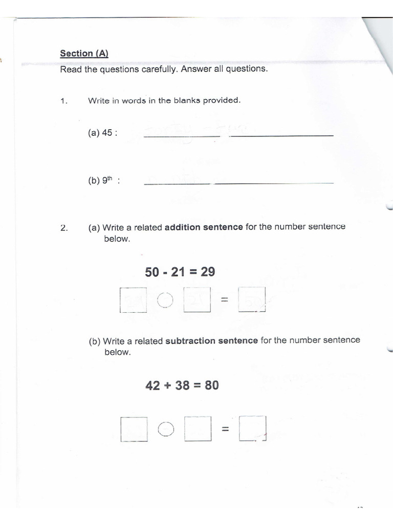 AEIS-Maths Part2 May | PDF