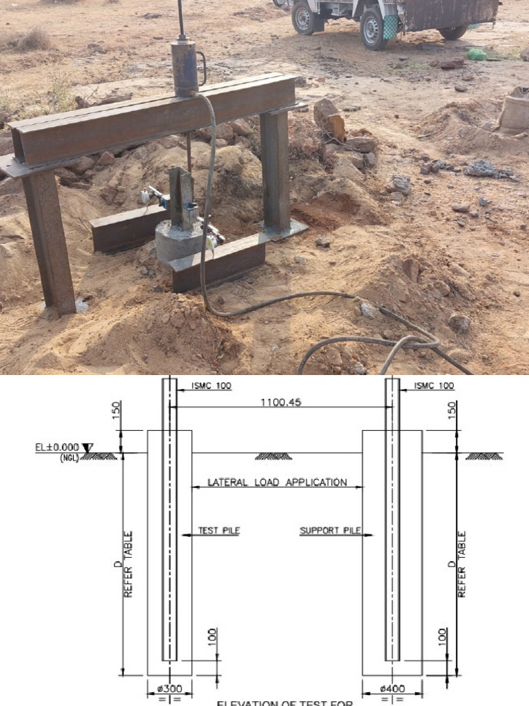 Solar Pile Test Compression | PDF