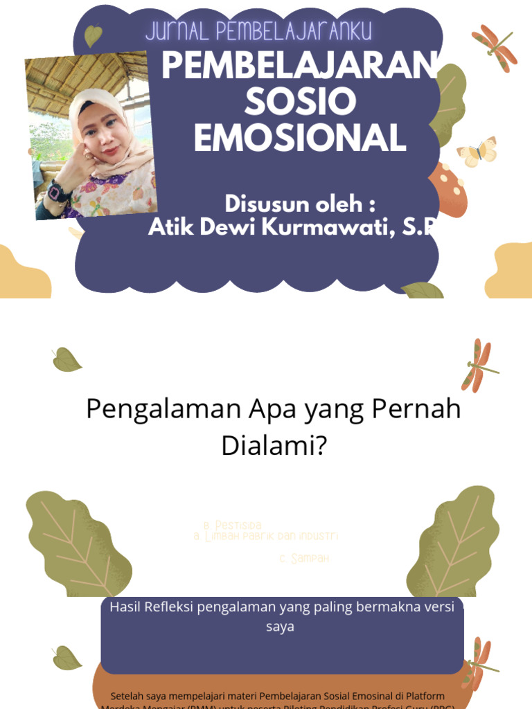 Pembelajaran Sosio Emosional | PDF