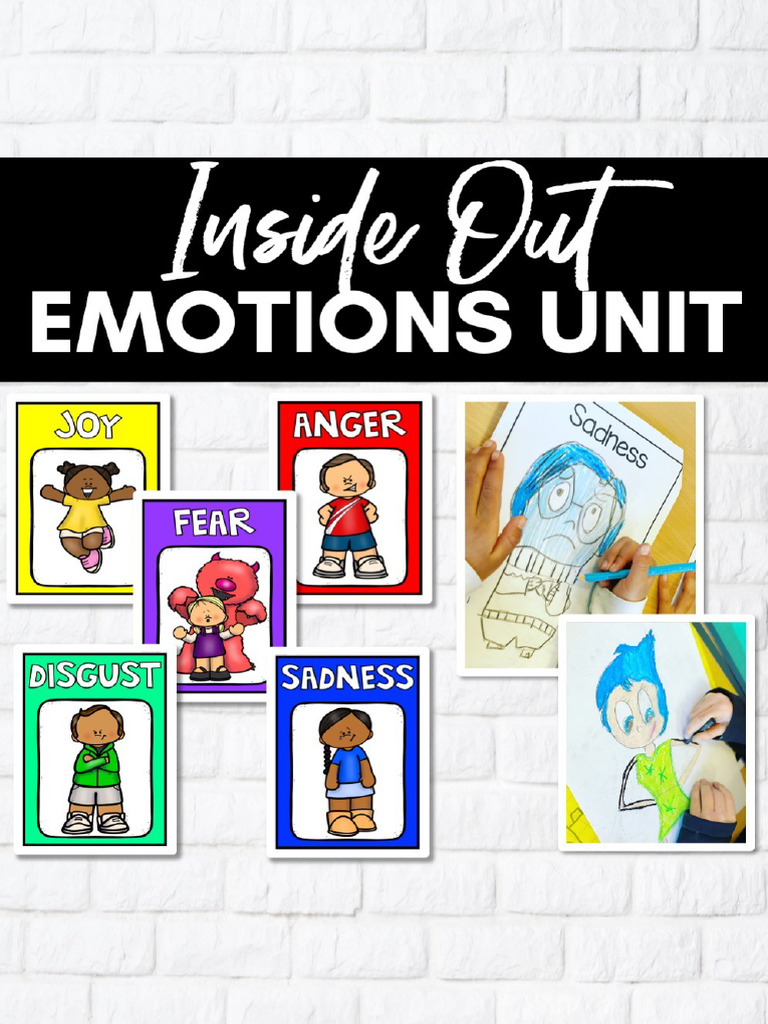 Inside Out Managing Emotions Unit | PDF