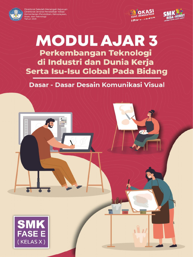 Dasar-Dasar Desain Komunikasi Visual (Modul 3) | PDF