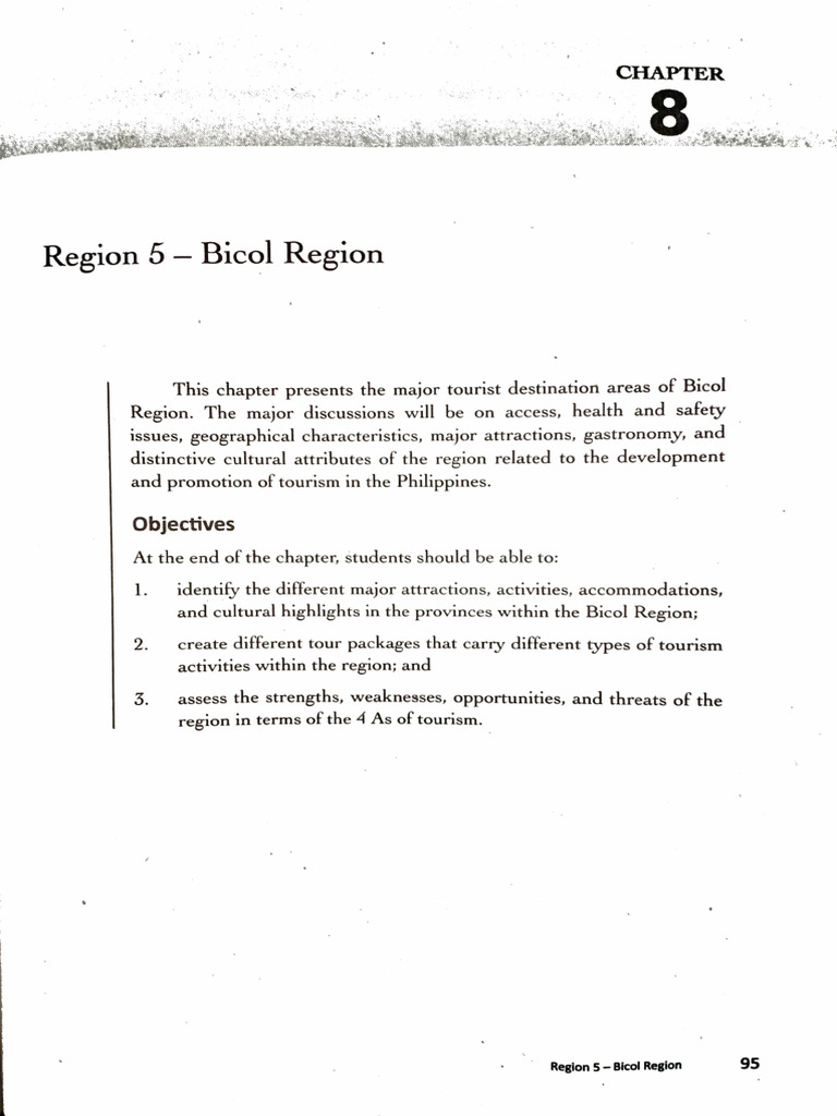 CHAPTER 8 - Region 5 Bicol Region | PDF