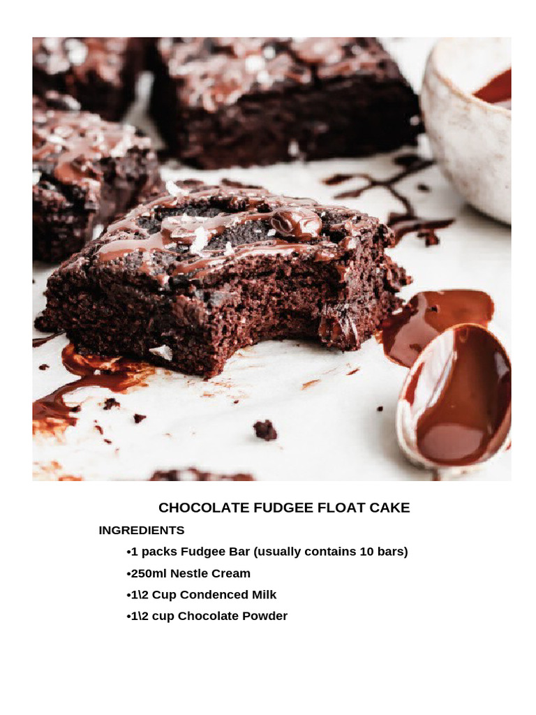 Choco Fudgee Cake | PDF