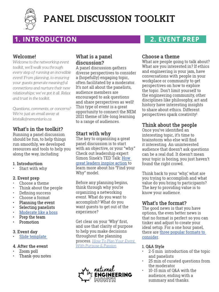 Toolkit Panel Discussion | PDF