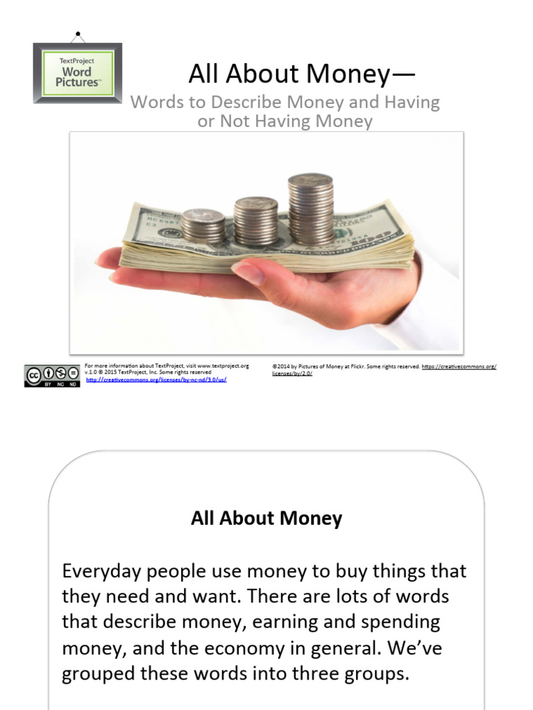 CVWP All About Money Bundle | PDF