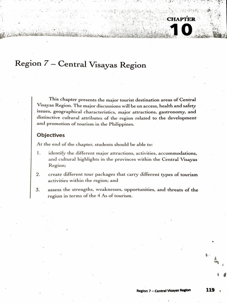 CHAPTER 10 - Central Visayas Region | PDF