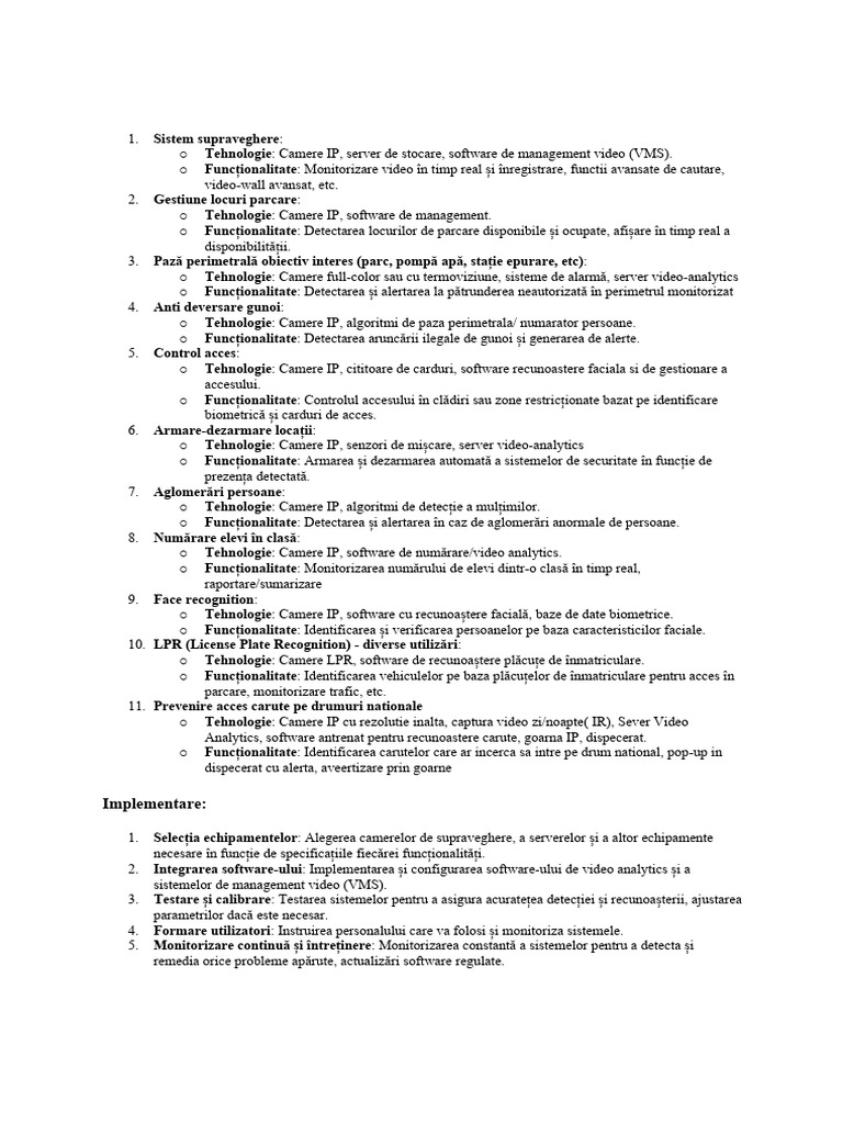 Functionalitati Video Analytics Pdf