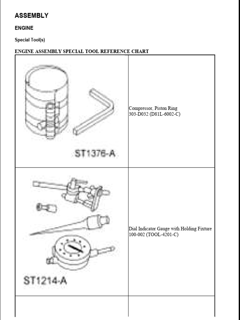 Assembly: Special Tool(s) | PDF