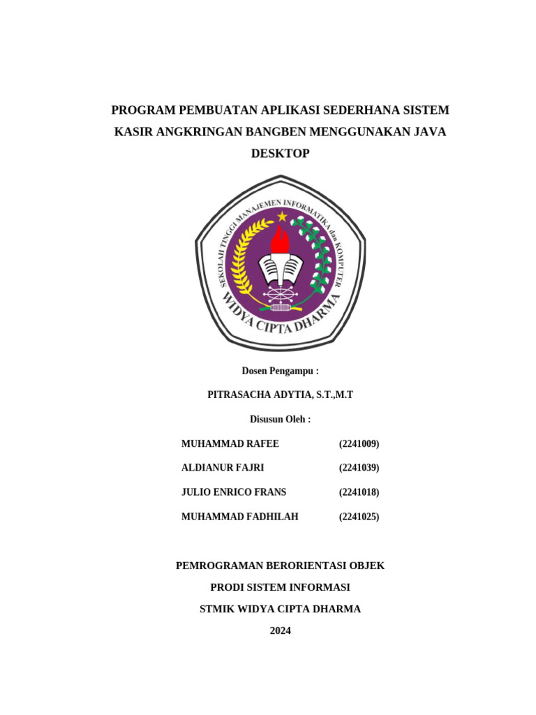 Tugas Besar PBO | PDF