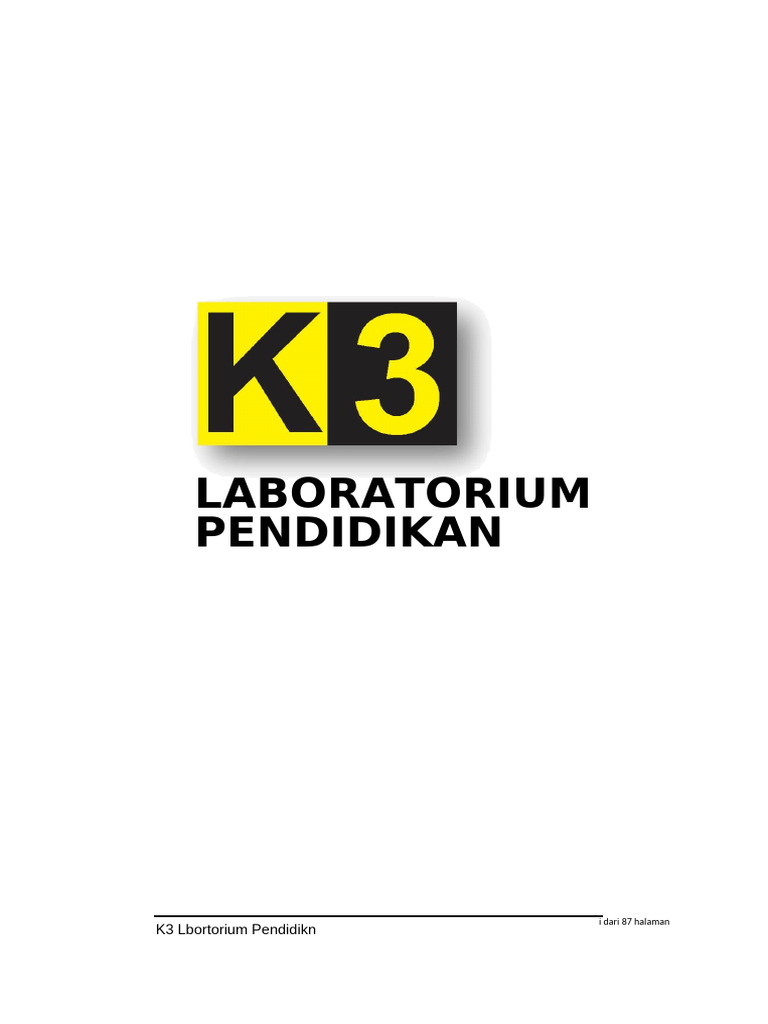 6a K3 Lab Pendidikan | PDF