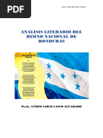 Himno Nacional de Honduras, Letra | PDF