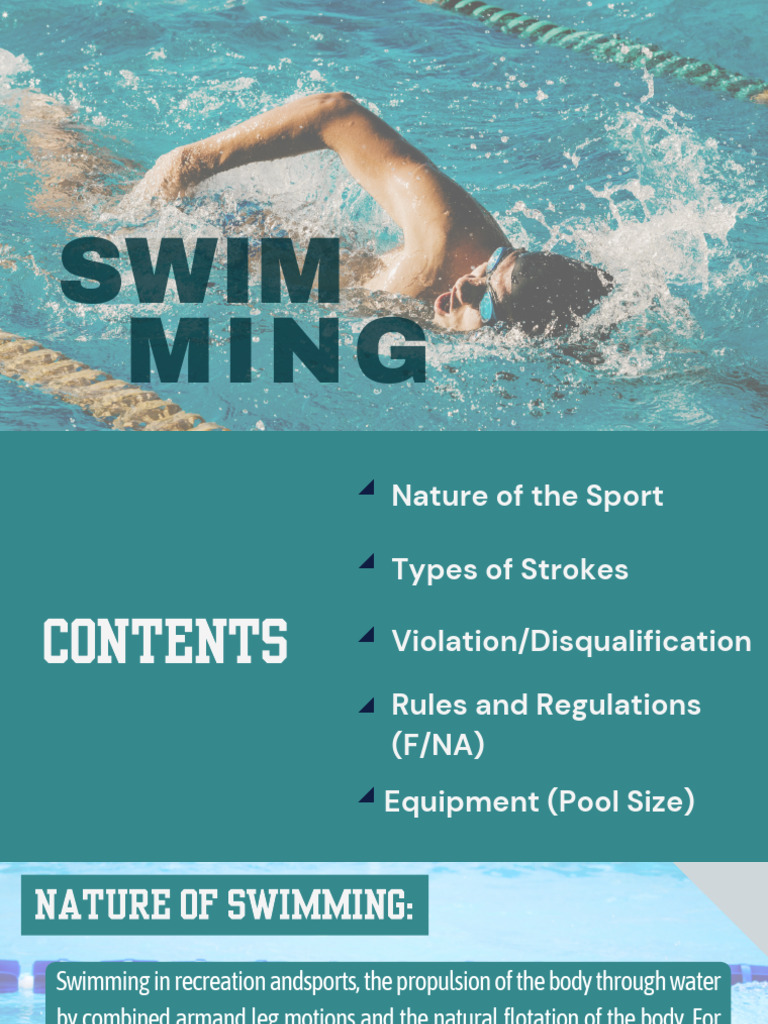 Swimming | PDF