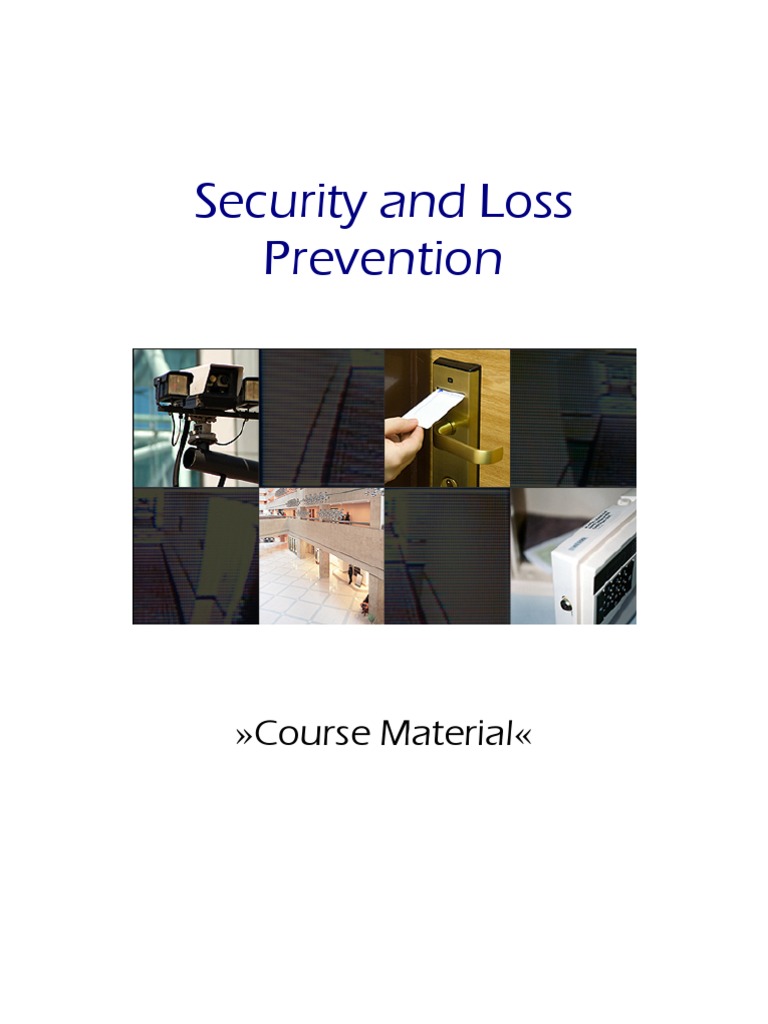 Security and Loss Prevention Management | PDF | Computer Security ...