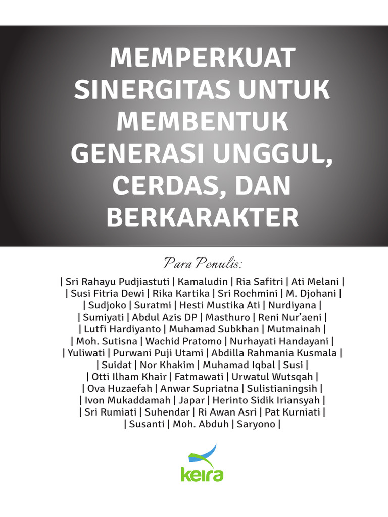 Memperkuat Sinergitas - Buku kumpulan tulisan | PDF