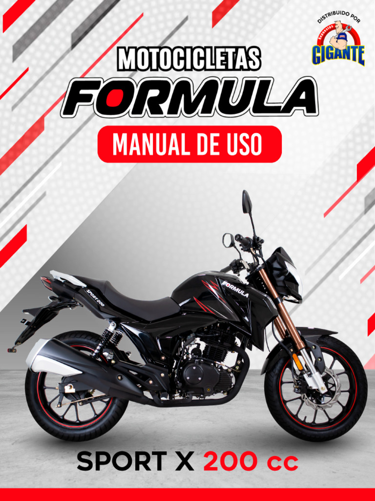 Manual de Uso Sport X 200 CC | PDF